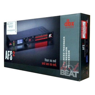 DBX AFS2 Dual-Channel Advanced Feedback Suppression Processor Open Box ...