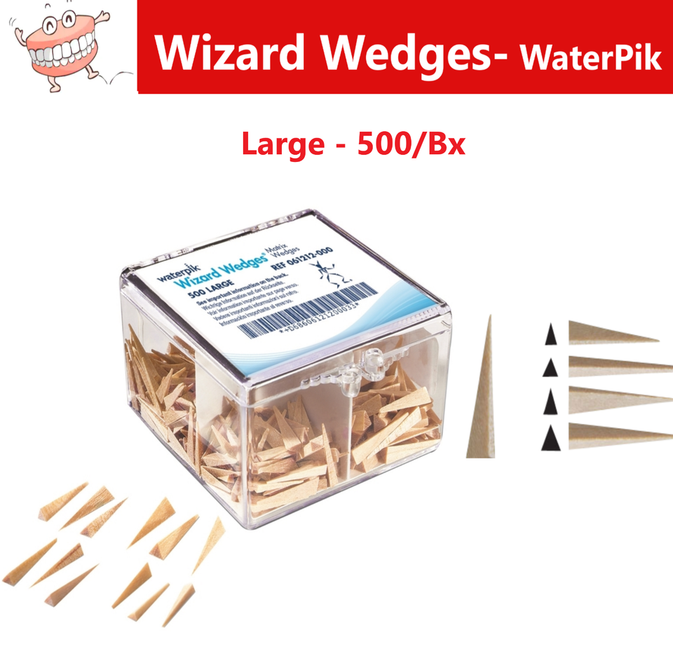 Dental Wizard Wedges Matrix Wedges Assorted, SLim Jim, 100 or 500/Bx ...