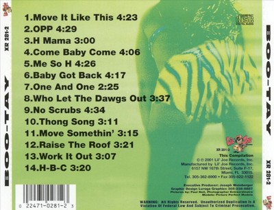 VARIOUS ARTISTS BOO-TAY [CLEAN] NEW CD 22471028123 | eBay