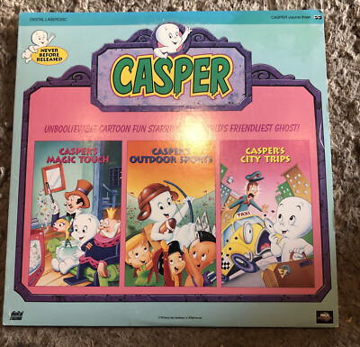 Casper's Magic Touch Casper The Friendly Ghost Rare Animation HTF ...