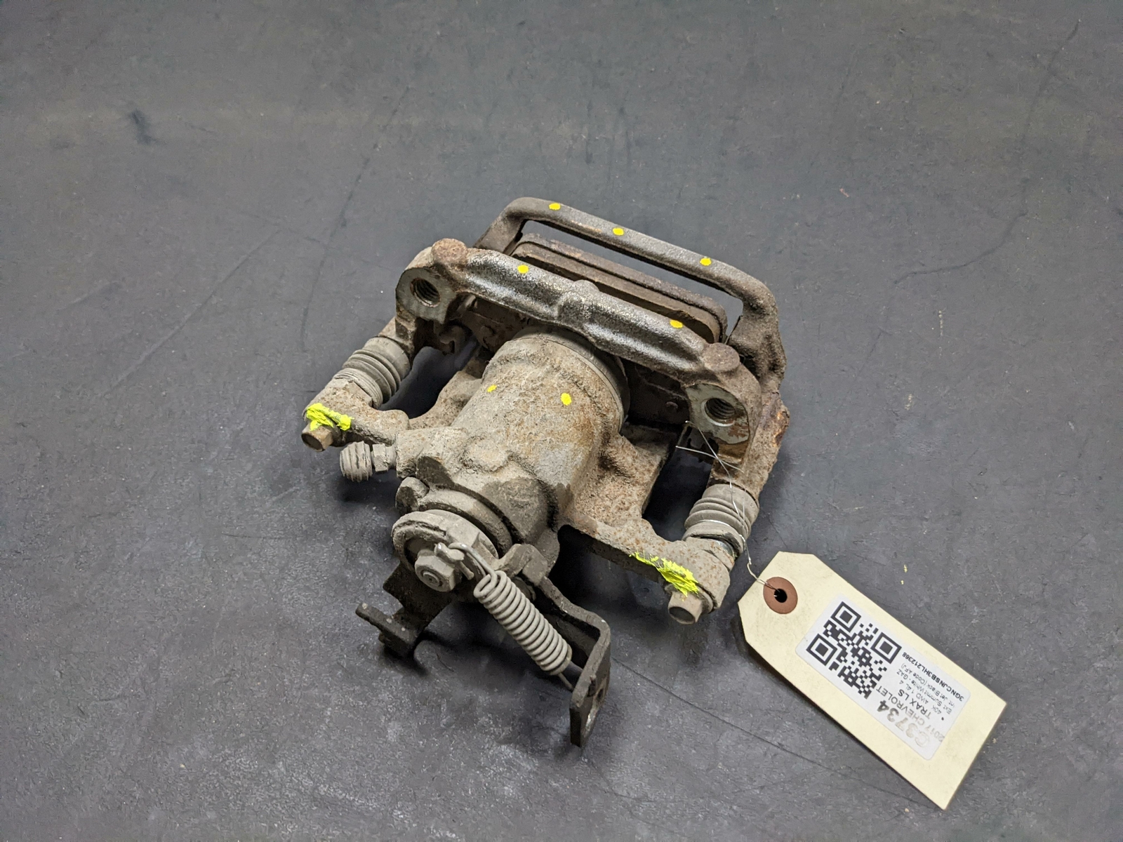 Rear Left Brake Caliper 2017 Chevrolet Trax 13300883 2015 2016 | eBay