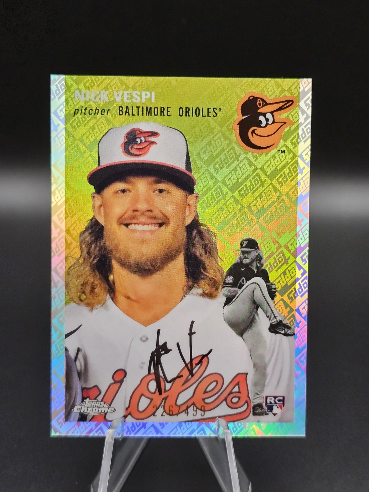 Nick Vespi Rookie /499 - 2023 Topps Chrome Platinum, Logo Refractor #91 ...