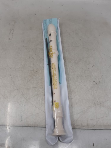 Canto (CR101) Ivory Colored Multi Hole Collectible Music Recorder W ...