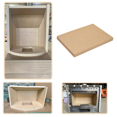 Vermiculite Fire Board Sheet Brick 25/30mm Thick Heat Proof Fireboard ...