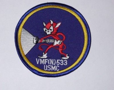 VMF (N)-533 PATCH USMC US MARINE CORPS BLACK'S MACS KILLERS | eBay