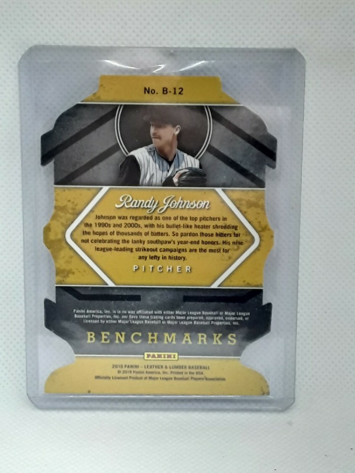 Randy Johnson 2019 Leather & Lumber Baseball - Benchmarks - Arizona ...