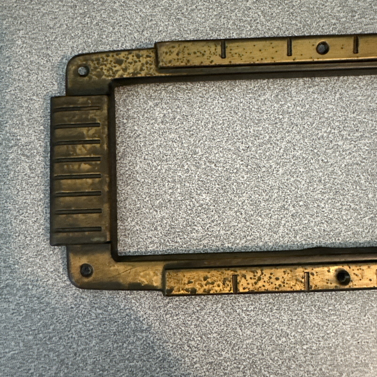 Antique Vtg BENDIX Glass Faceplate, Dial & Frame for Tube Radio | eBay