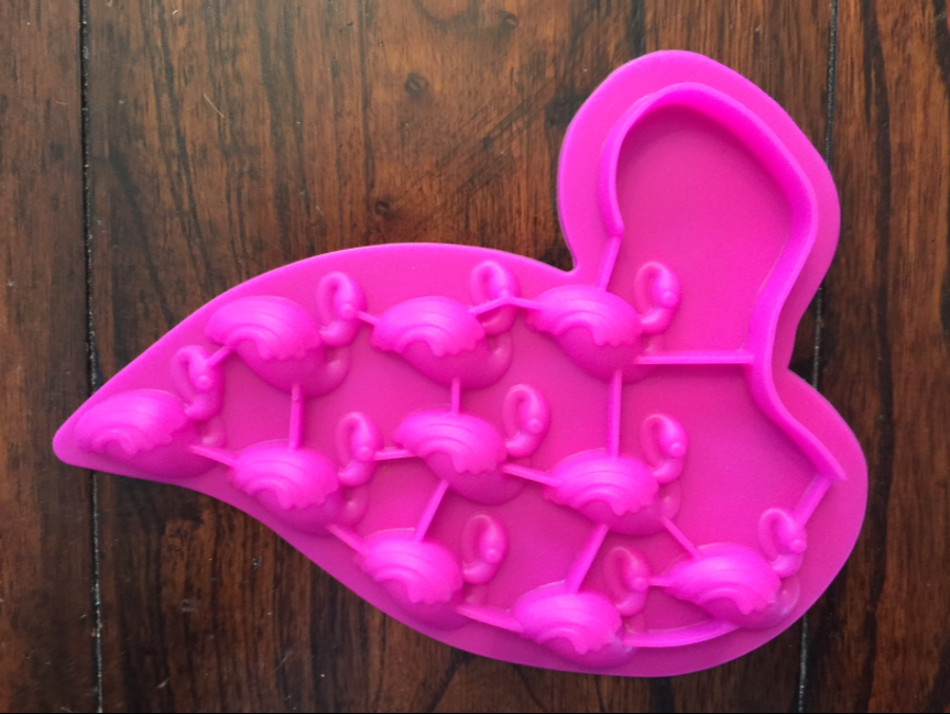 Flamingo Silicone Cake Fondant Decorating chocolate flamingos ...