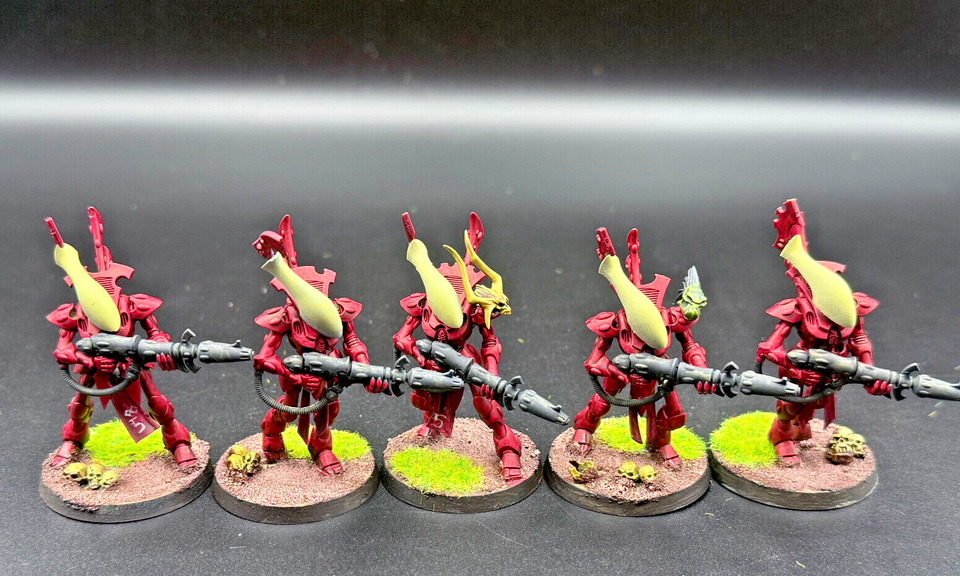 FULLY PAINTED ARMY ELDAR KHAINE FUEGAN NIGHT SPINNER RANGERS WARHAMMER ...
