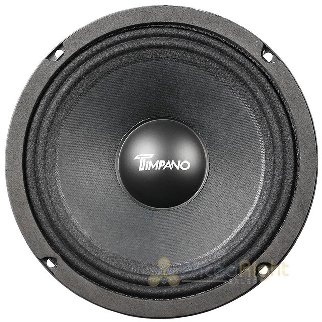 Timpano TPT- MD8 Mid Range Loudspeaker - Black for sale online | eBay