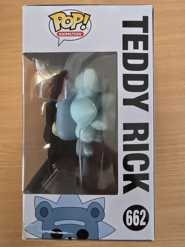 Funko Pop! - Rick And Morty - Teddy Rick #662 | eBay