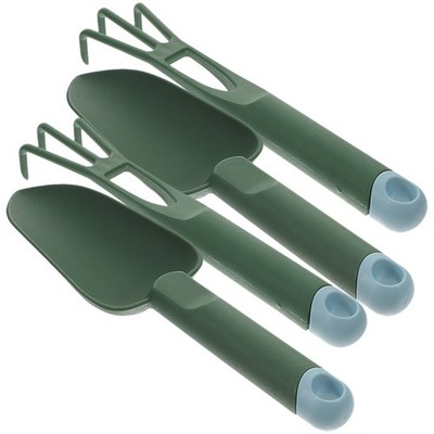 2 Sets of Hand Trowel Plastic Hand Trowel Rake with Ergonomic Handles ...