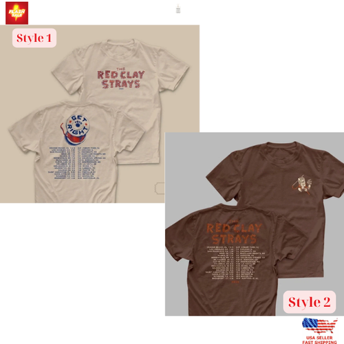 Red Clay Strays Get Right Tour 2025 Unisex T-Shirt – Fall Tour Merch ...