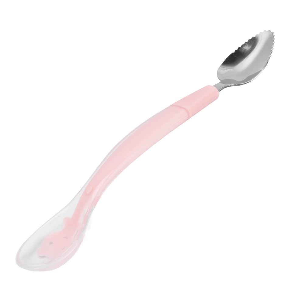 Baby Feeding Spoon Double Headed Cartoon Appearance Safe Use Easy To ...