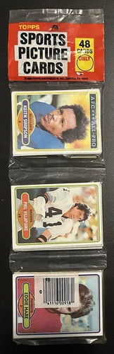 1980 Topps Football Rack Pack Sealed Phil Villapiano Shown - Possible ...