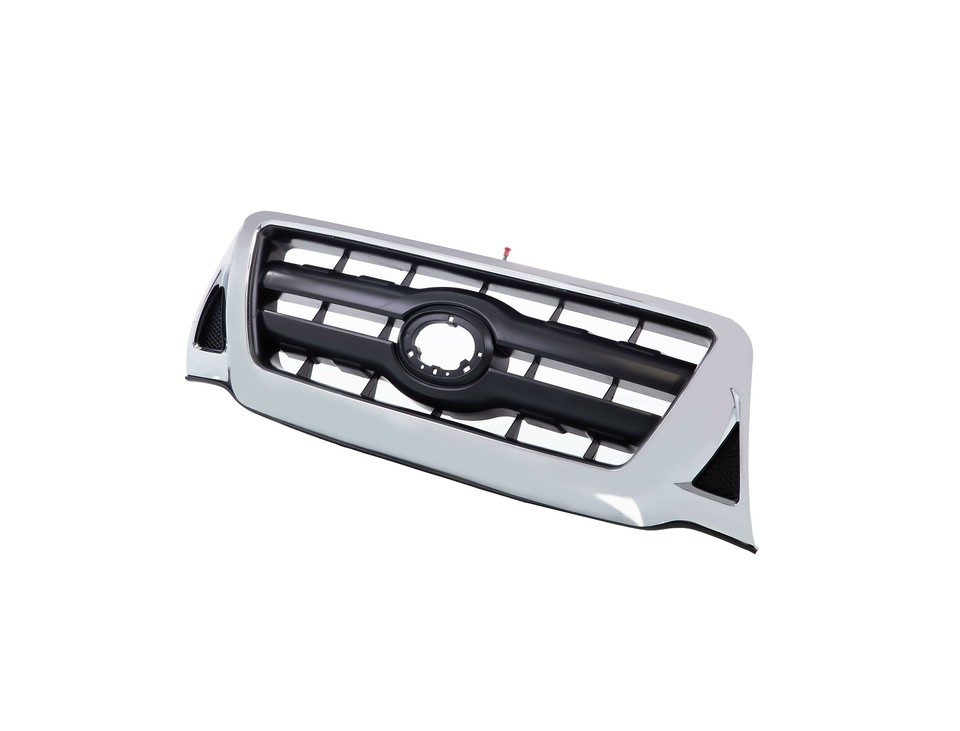 For 2005-2008 Toyota Tacoma Grille Chrome Frame Black Insert TO1200268 ...