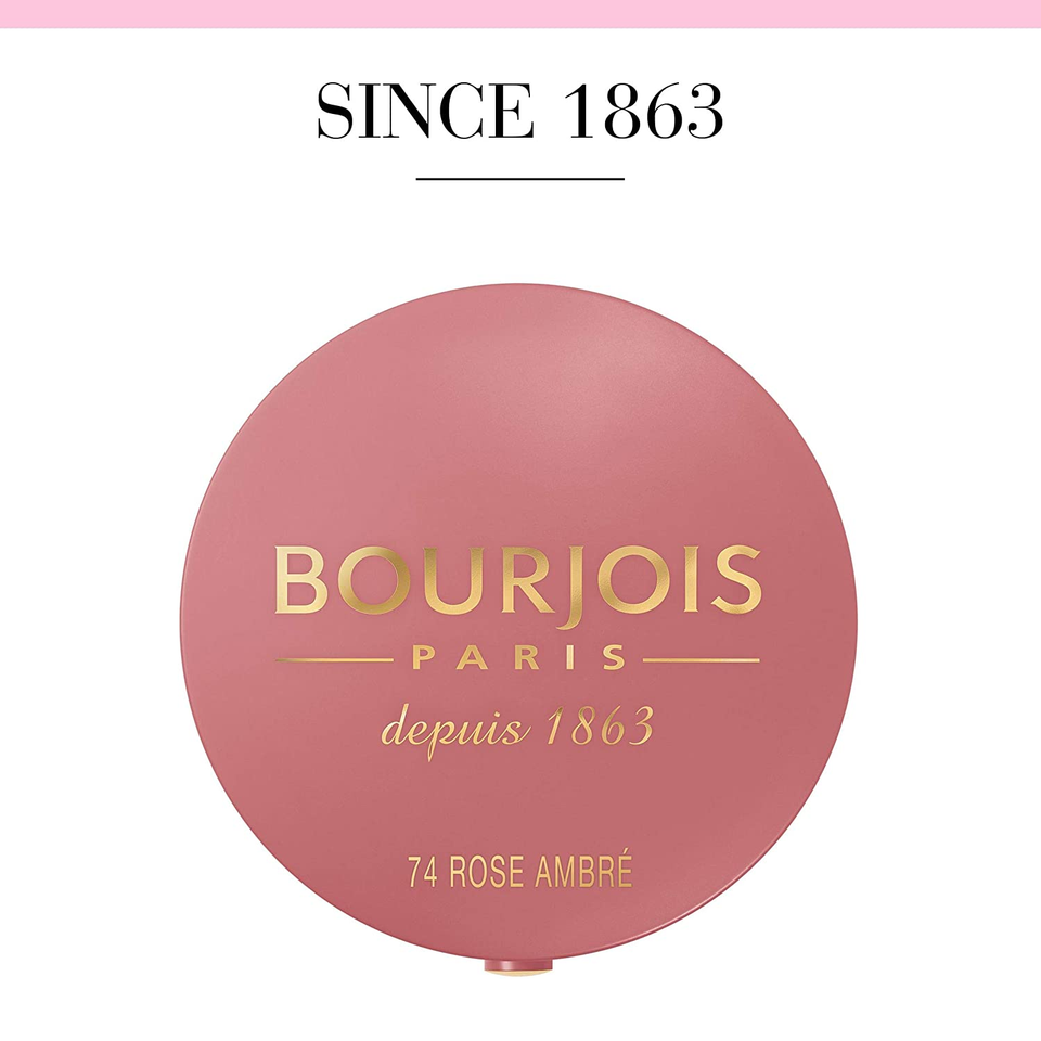 BOURJOIS Little Round Pot Blush Blusher with Mirror and Brush *ALL ...