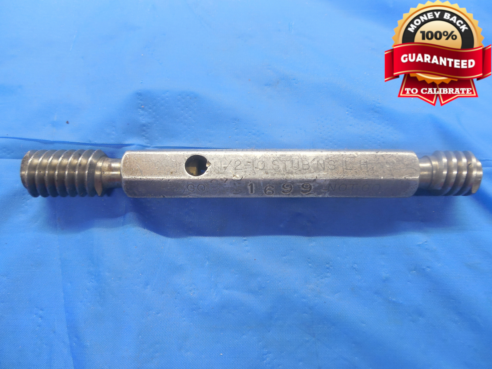 1/2 10 STUB NS LEFT HAND DOUBLE LEAD THREAD PLUG GAGE .5 GO NO GO ...