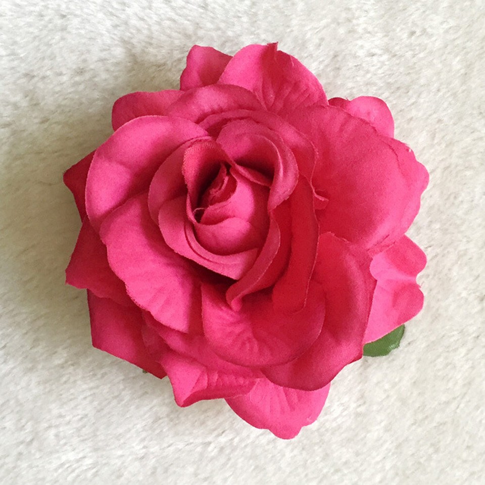 Rose Flower Hair Clip Bridal Hairpin Brooch Wedding Accessory ...