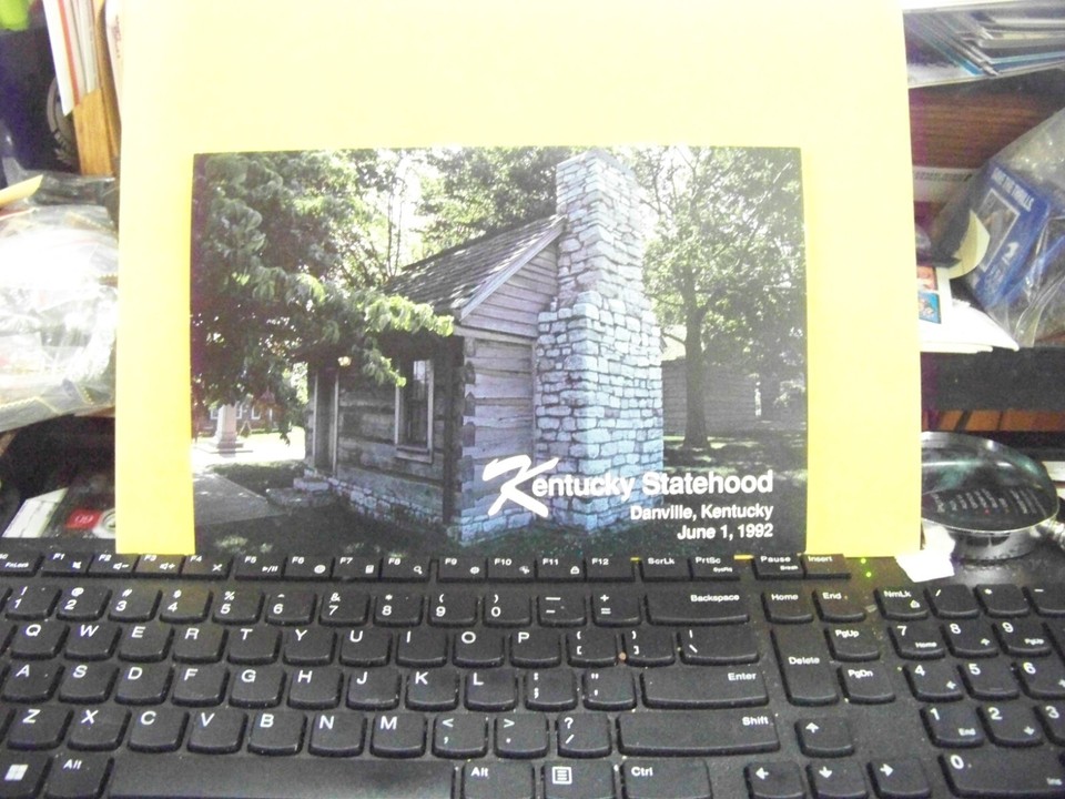 KENTUCKY STATEHOOD STAMP 1st DAY SIGNED CEREMONY PROGRAM JUNE 1, 1992 ...