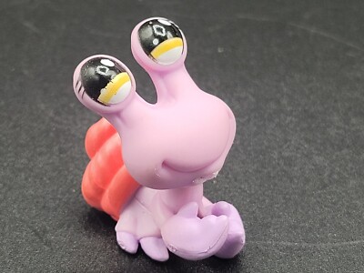 HERMIT CRAB #1141 - Authentic Littlest Pet Shop - Hasbro LPS Purple ...