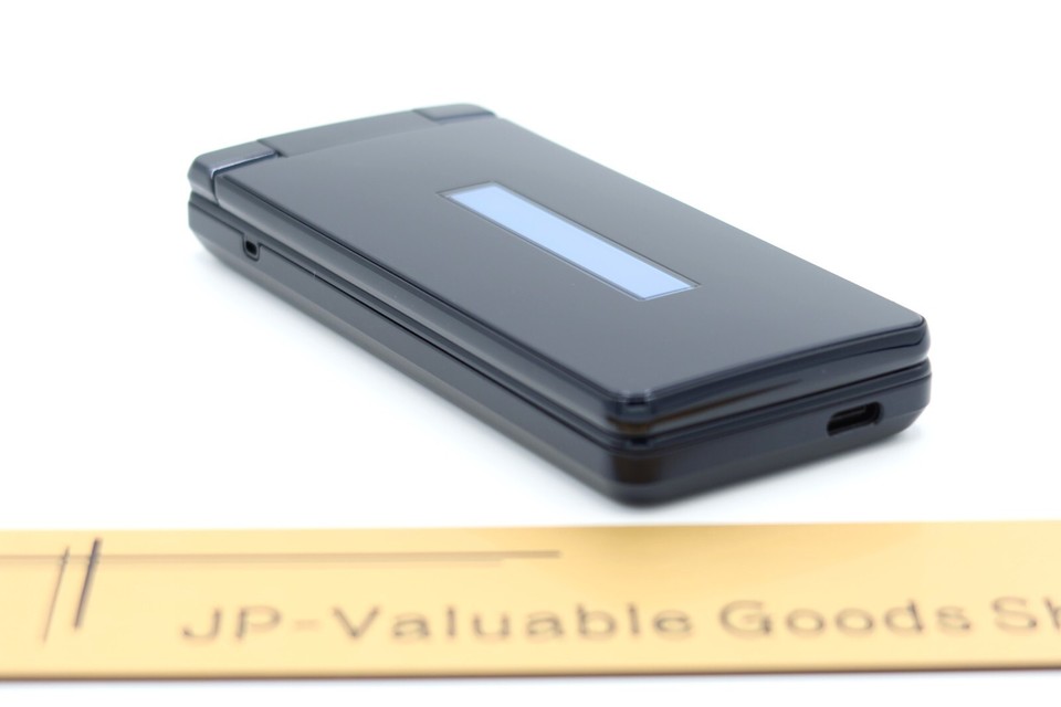 [B] SHARP A205SH A206SH AQUOS KEITAI 4 Factory Unlocked SIM Flip Black ...