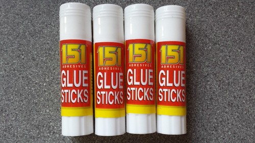 151 GLUE STICKS CHILDRENS ART & CRAFTS Sticking 8g Tube Each 1 2 3 4 8 ...
