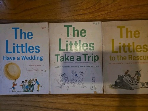 Vtg The Littles Book Lot John Peterson Roberta Carter Clark Wedding ...