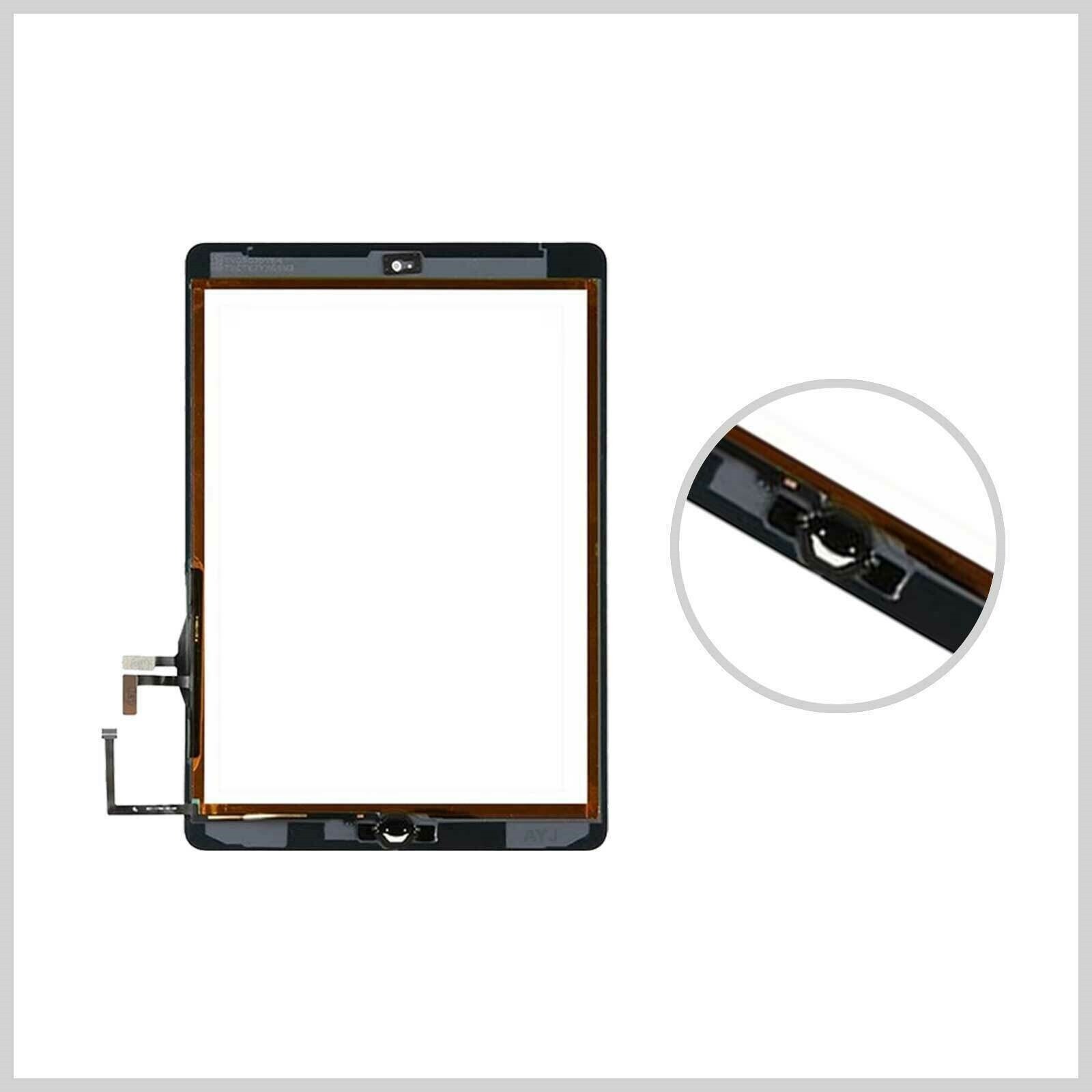 LCD Touch Screen Digitizer Glass fr iPad Air 1 A1474 A1475 A1476 White ...