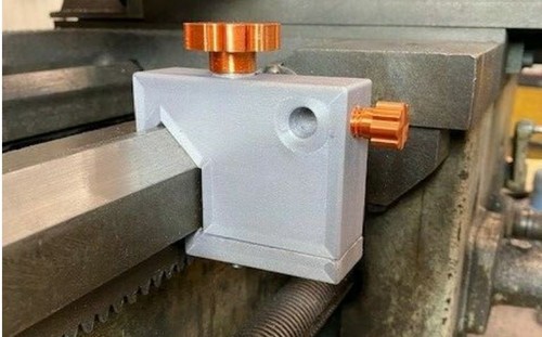 Logan 6510H metal lathe carriage Dial Indicator Holder! | eBay