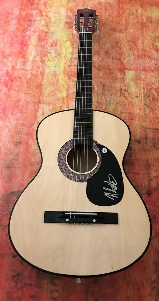GFA Red Band Society Star NOLAN SOTILLO Signed Acoustic Guitar N3 COA ...