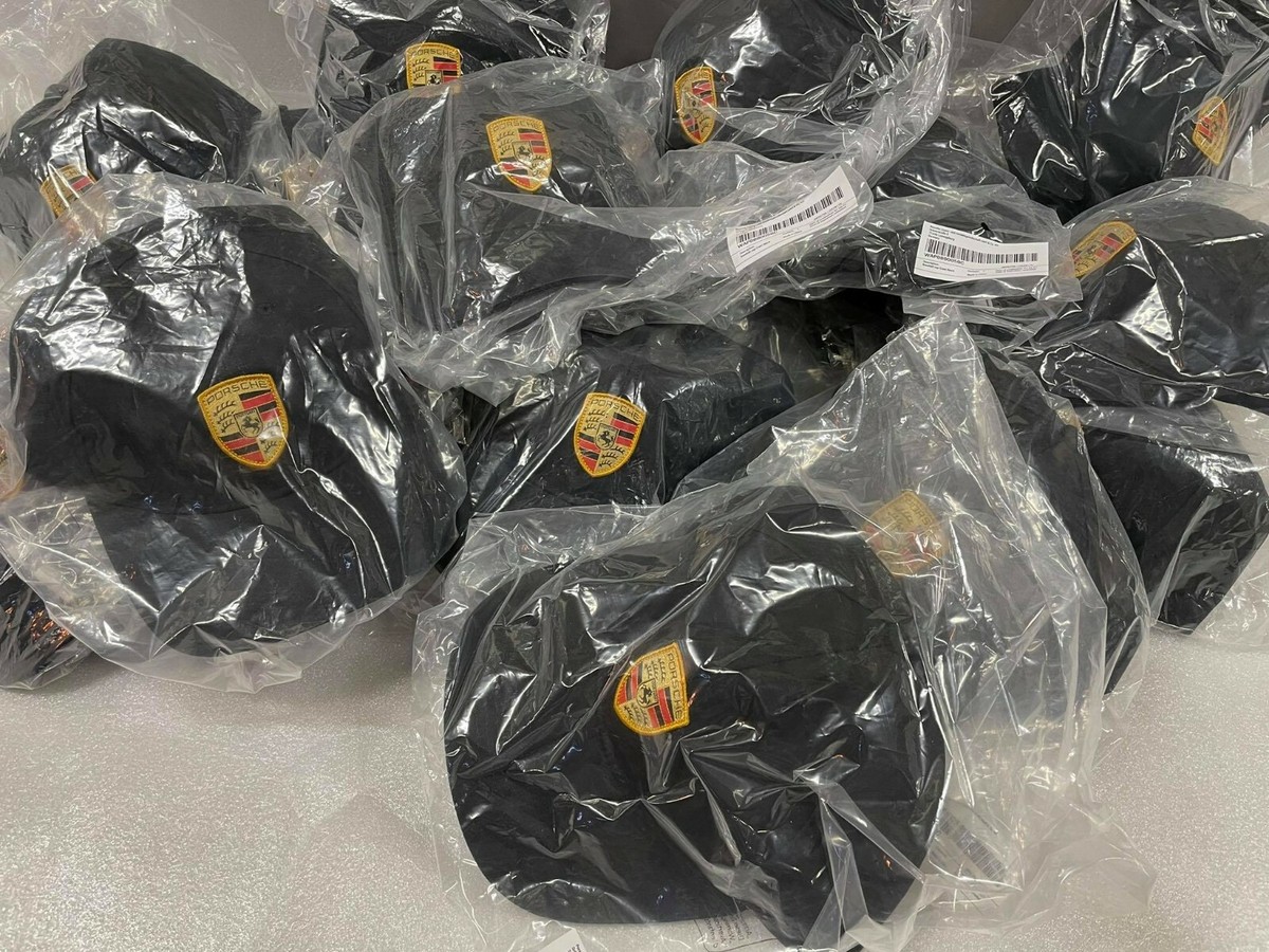 Mclaren Hat Genuine Porsche Center Cap Gloss Black Colored Crest Wheel ...