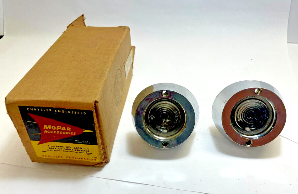 1962 Dodge Lancer Suburban Back up Light Lamp Package 2290711 NOS ...