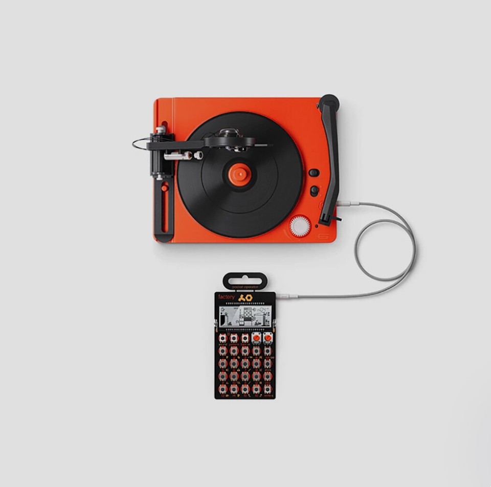Teenage Engineering PO80 Pocket Synth DIY Vinyl Record Maker Music ...