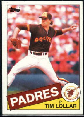 1985 Topps #13 Tim Lollar Padres | eBay