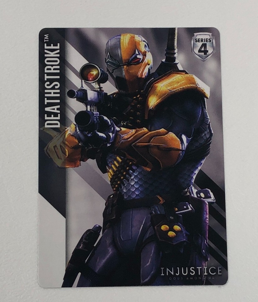 DC Injustice Cards: Non-Foil Series 4 (matte/rounded) Gods Among Us ...