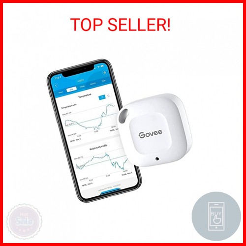 Govee Bluetooth Hygrometer Thermometer, Wireless Thermometer, Mini ...