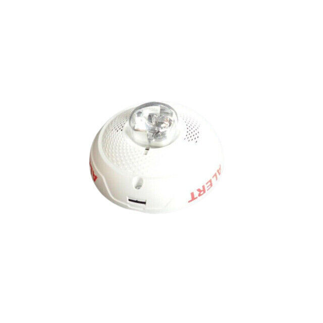 System Sensor SPSCWL-CLR-ALERT Ceiling Mount Indoor Speaker Strobe ...