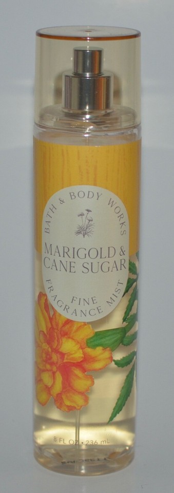 2 BATH & BODY WORKS MARIGOLD CANE SUGAR FINE FRAGRANCE MIST BODY SPRAY ...