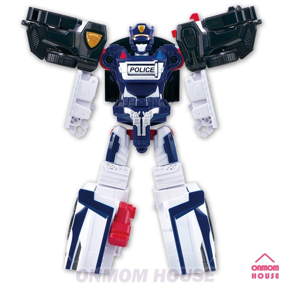 New Rescue Tobot SSEN Police Car 4 Mode Transforming Robot Car Korean ...