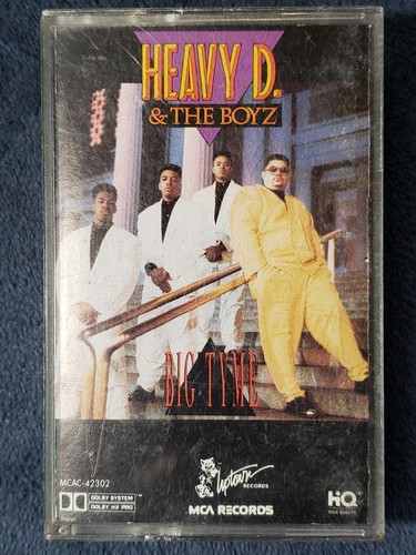 Heavy D & the Boyz "BIG TYME" LP Cassette Tape Album, MCA 1989 G/VG | eBay