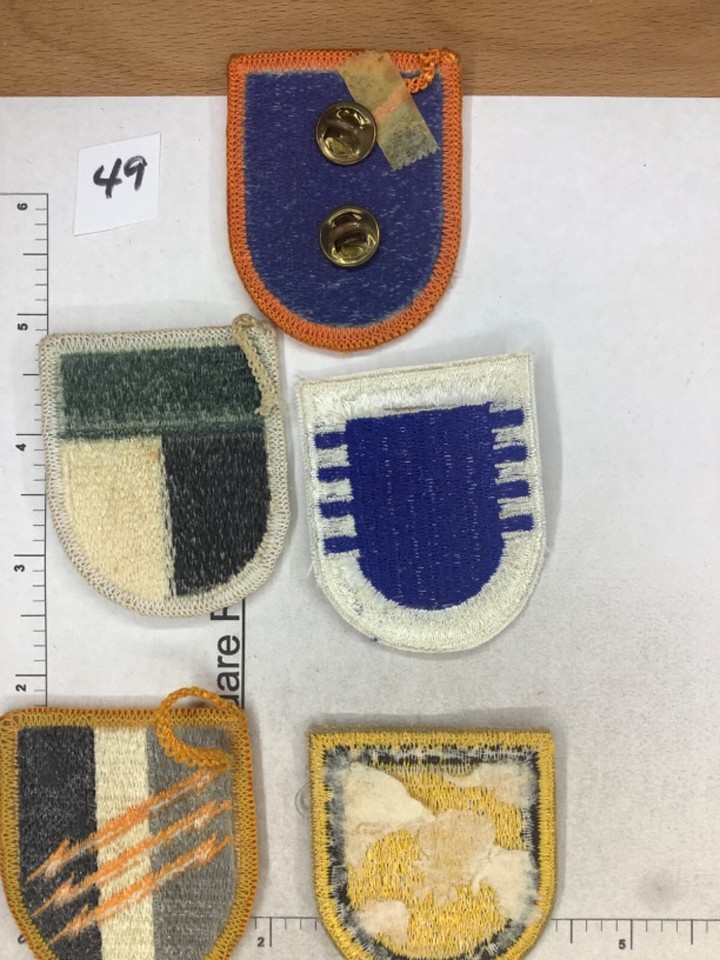 VINTAGE US ARMY FLASHES PATCHES | eBay
