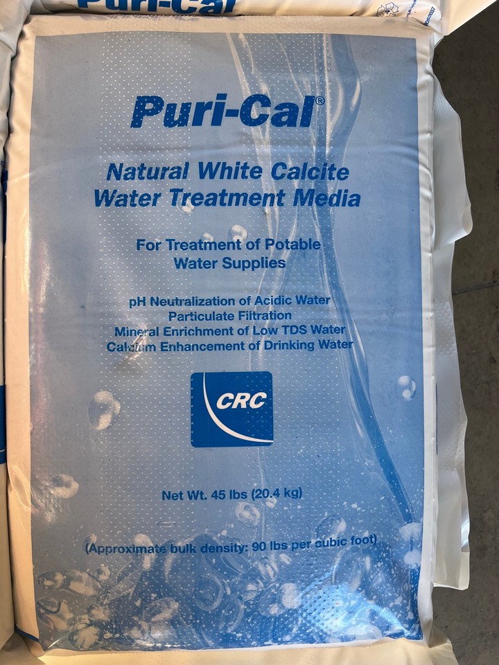 Calcite Corosex Media (Calcium Carbonate Mineral) pH Correction, Acid ...