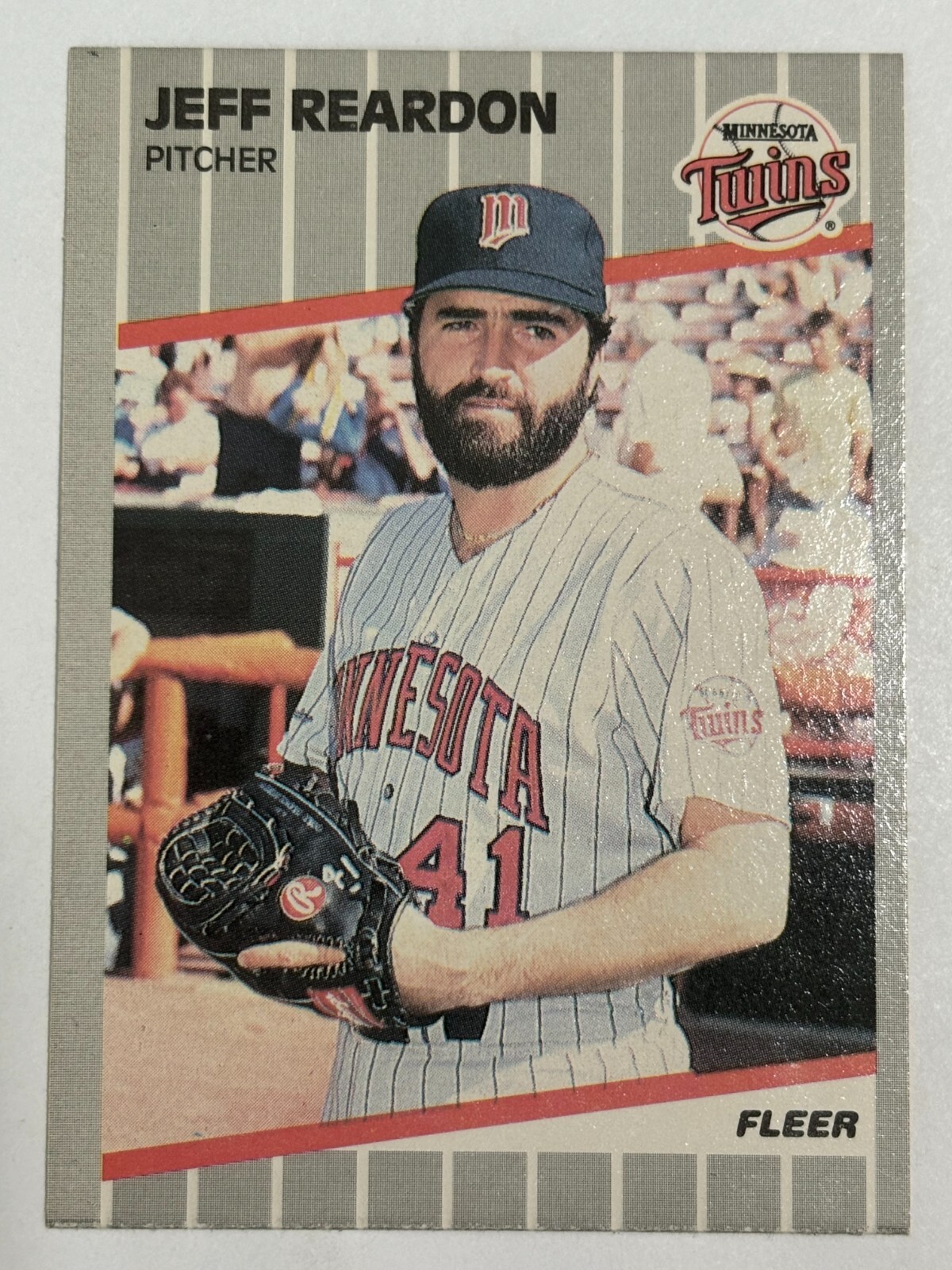 1989 Fleer - #125 Jeff Reardon for sale online | eBay