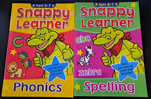 Snappy Learner - Phonics & Spelling - Two Books for Ages 5 - 7 - Like ...