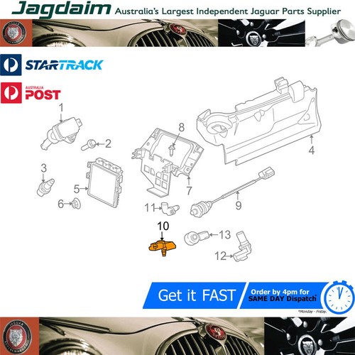 New Jaguar XJ XK MAP Manifold Absolute Pressure Sensor AJ811717 | eBay