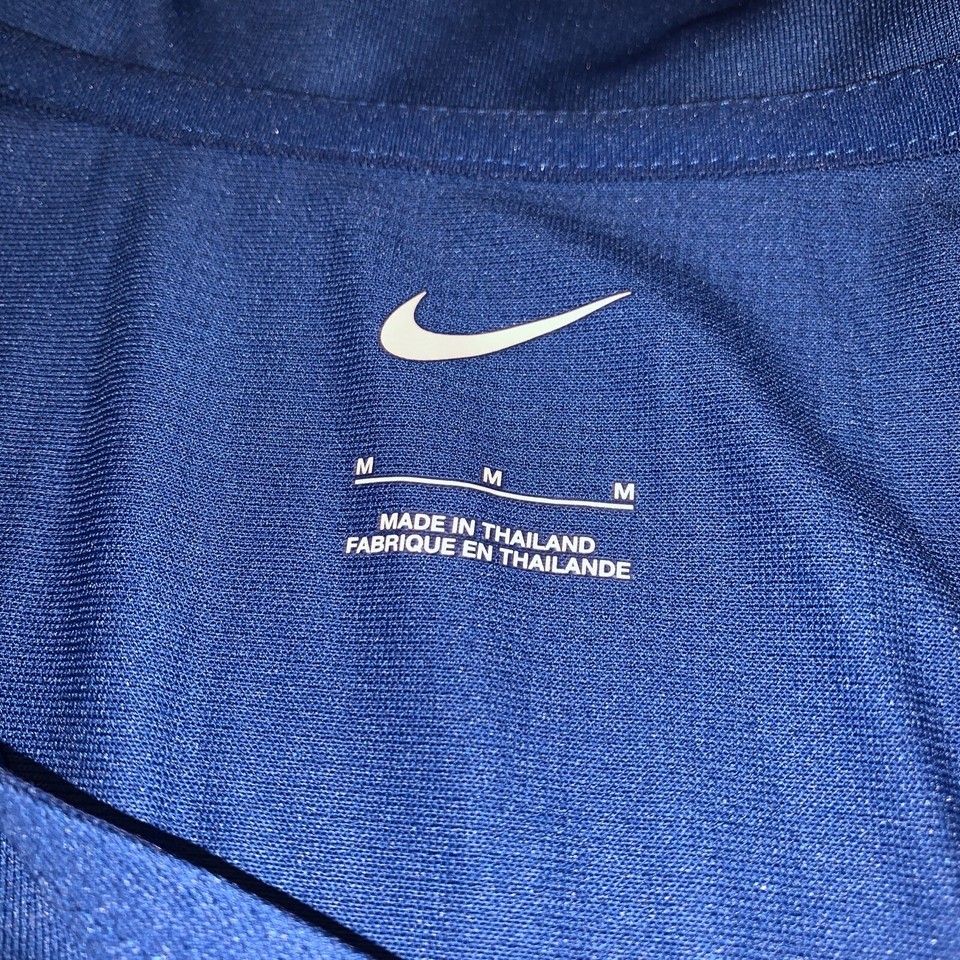 Nike Golf LADIES Dri-FIT Vertical Polo ROYAL BLUE medium 637165 NEW ...