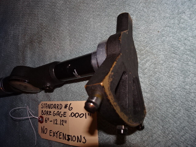 STANDARD #6 DIAL BORE GAGE 6"-12.12" .0001" (NO EXTESIONS) | eBay