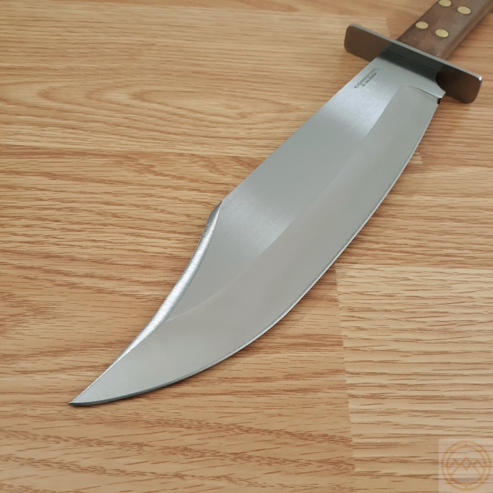 Condor Undertaker Fixed Knife 10" 1075HC Steel Full Tang Blade Walnut ...