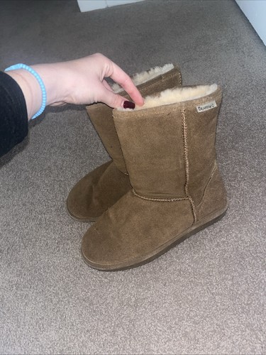 Bear paw Women’s Fur Boots Size 8 | eBay